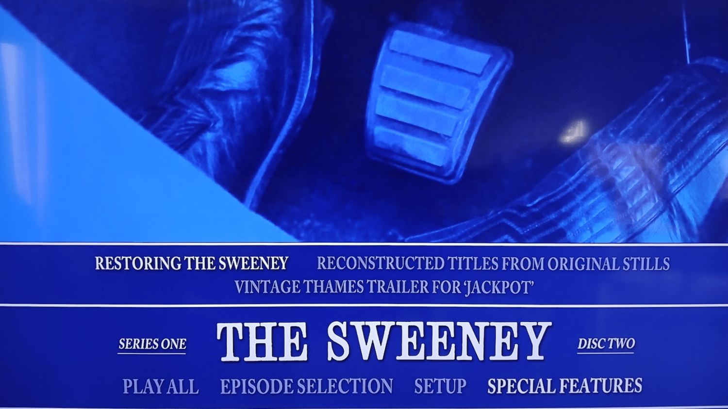 The Sweeney 50th Anniversary Blu-ray – John Thaw Archive